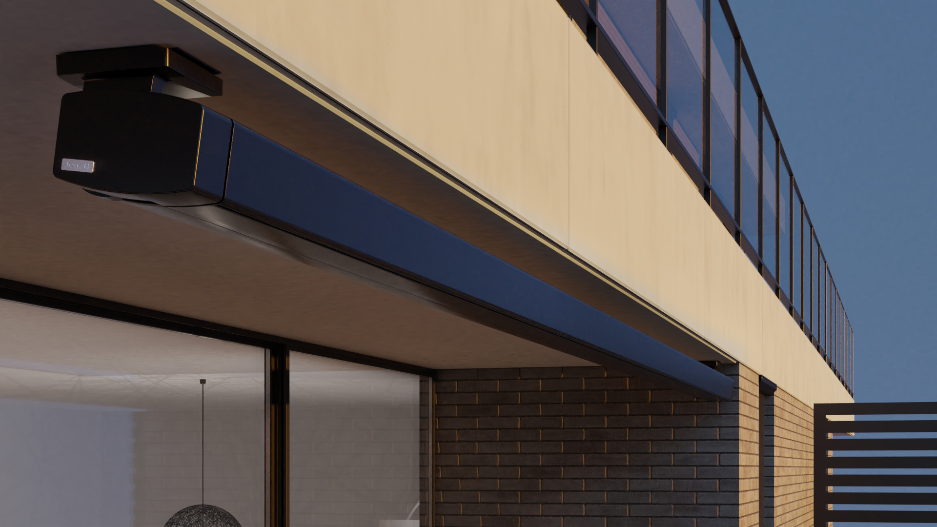 Folding arm awning Tucan – Perfect for apartments | Harol